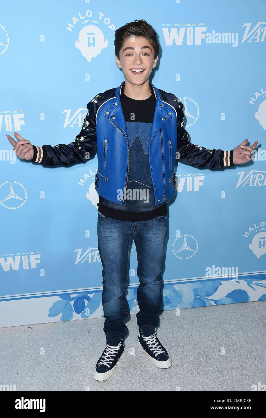 Asher Angel arrives at the 69th Primetime Emmy Awards Variety and Women in Film pre-Emmy ...