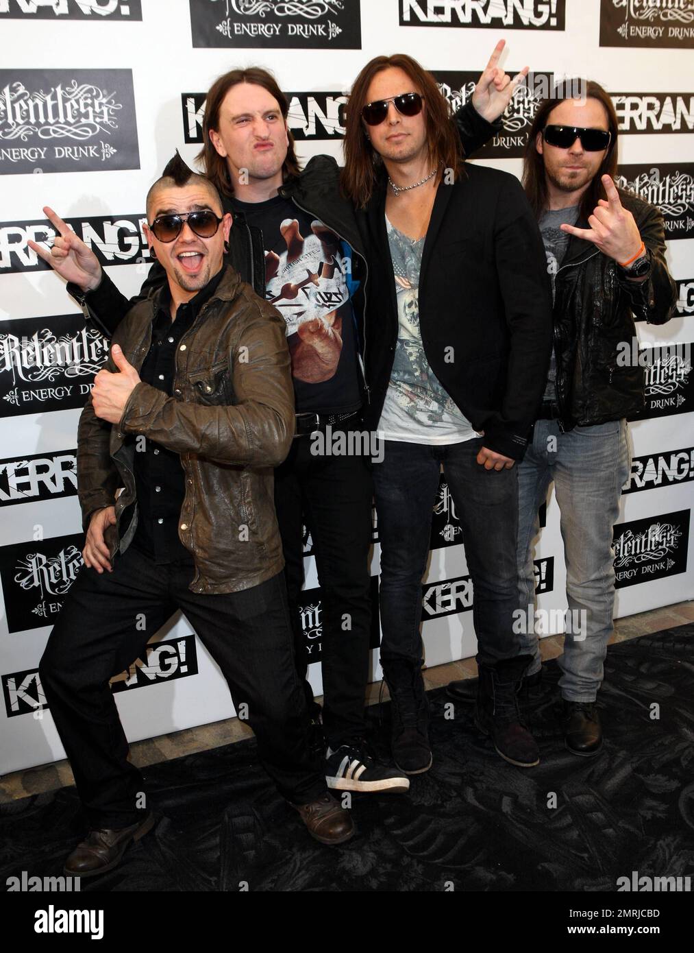 Bullet for My Valentine at The Relentless Energy Drink Kerrang! Awards ...