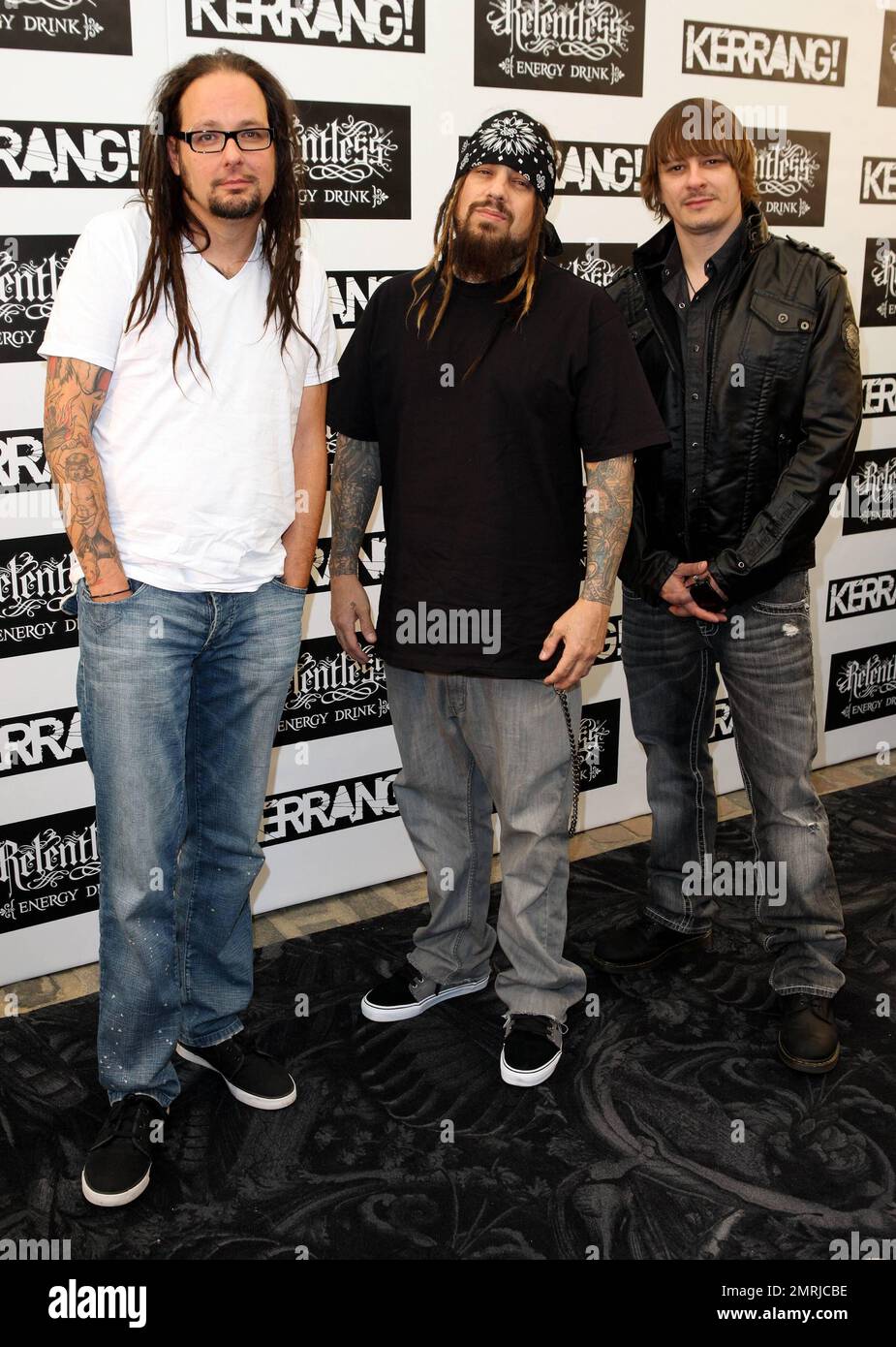 At the the relentless energy drink kerrang at the brewery hi-res stock photography and images ...