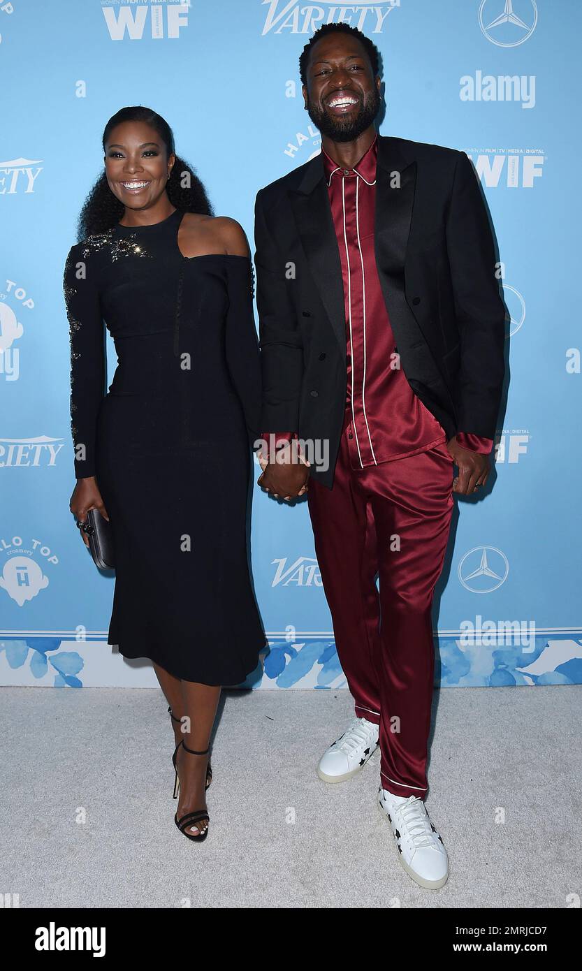Gabrielle Union and Dwyane Wade arrive at the 69th Primetime Emmy ...
