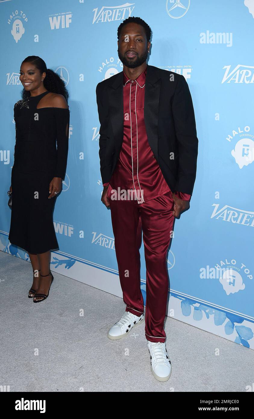 Gabrielle Union and Dwyane Wade arrive at the 69th Primetime Emmy ...