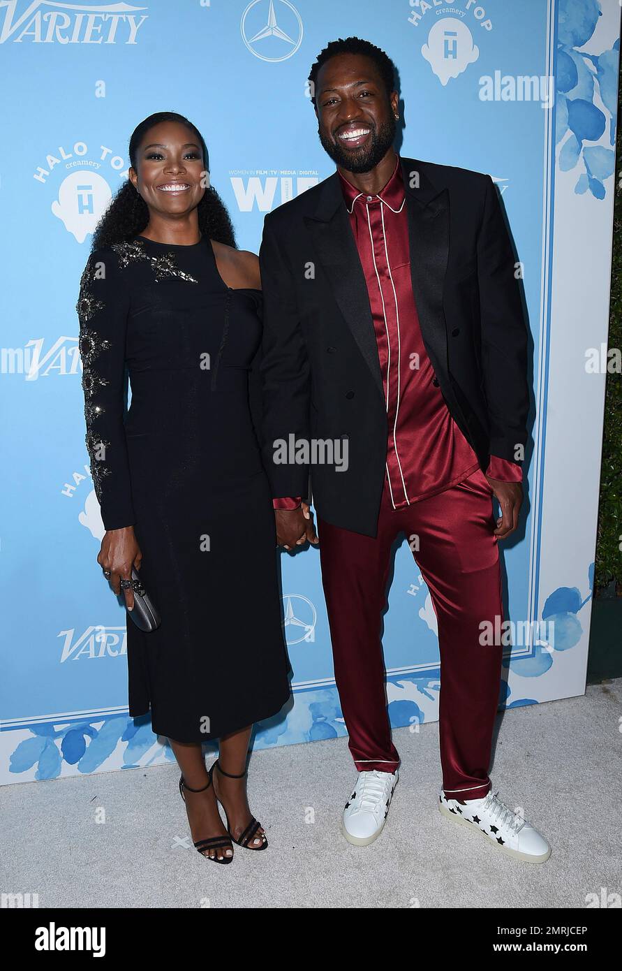 Gabrielle Union and Dwyane Wade arrive at the 69th Primetime Emmy ...