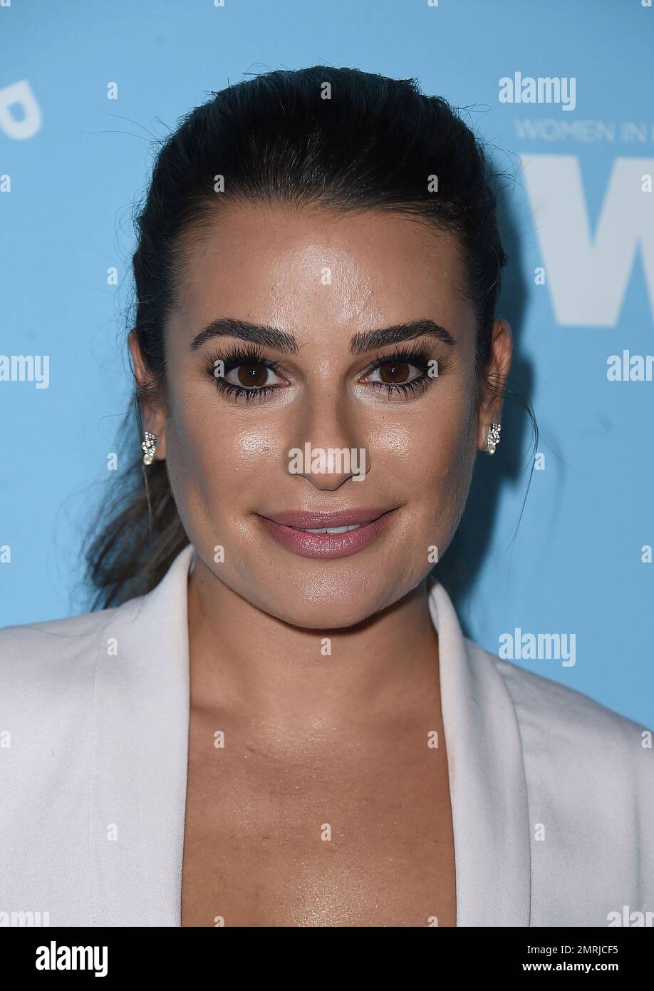 Lea Michele arrives at the 69th Primetime Emmy Awards Variety and Women ...