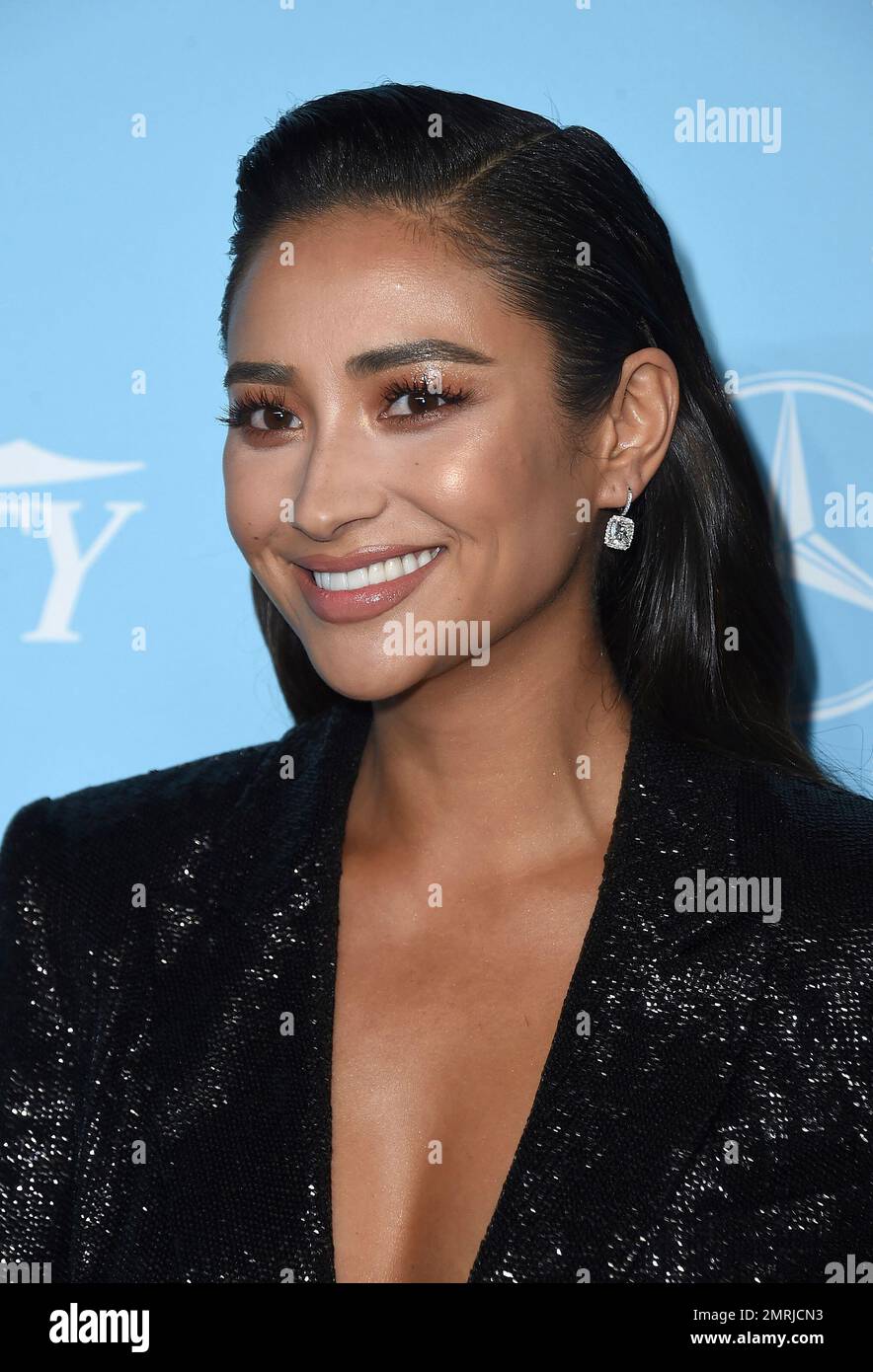 Shay Mitchell arrives at the 69th Primetime Emmy Awards Variety and ...