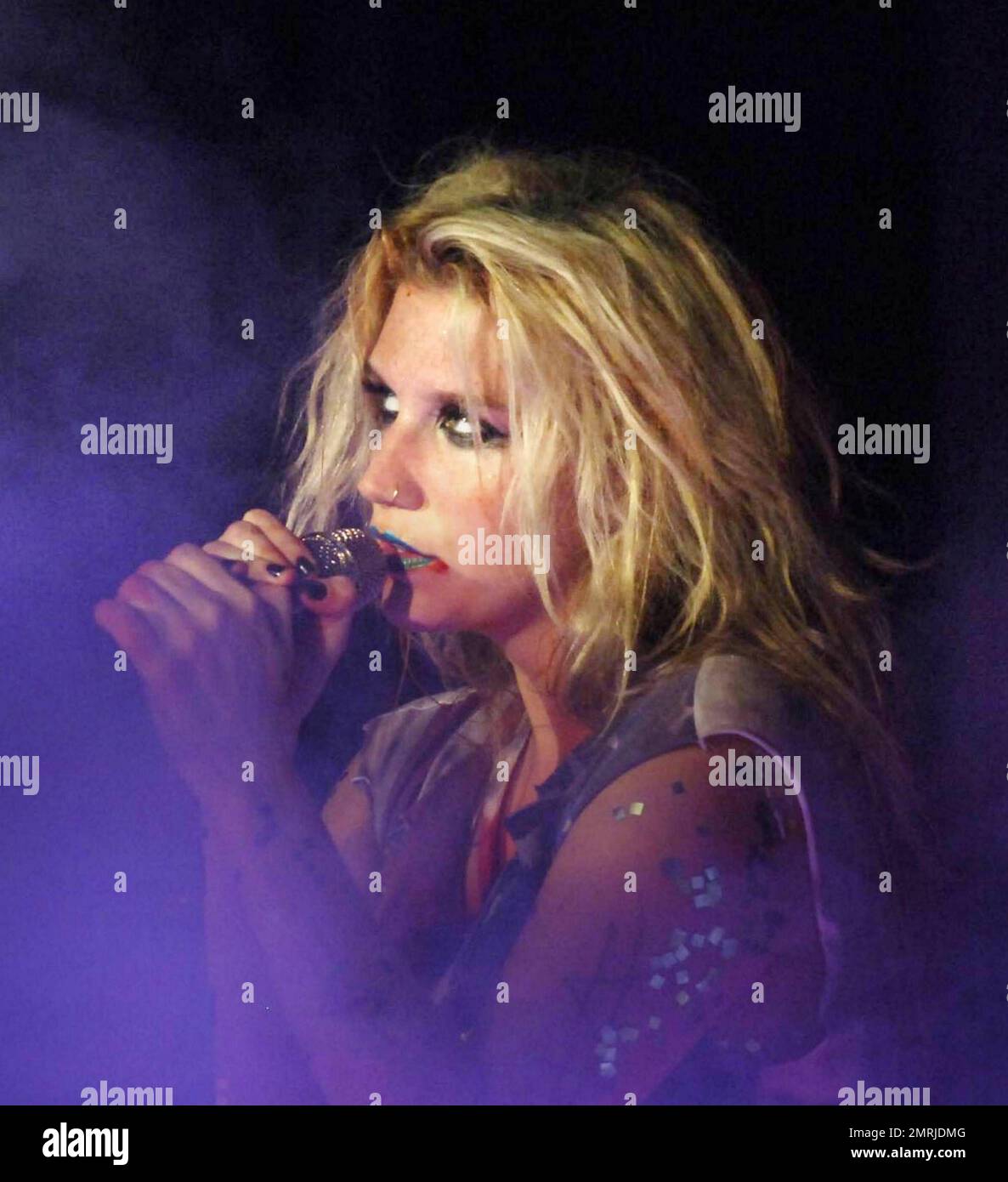 During her Get Sleazy Tour Kesha (aka Kesha Rose Sebert) performs live ...
