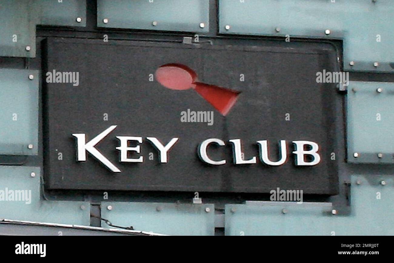 Key Club in West Hollywood, Ca. 11/9/05 Stock Photo - Alamy