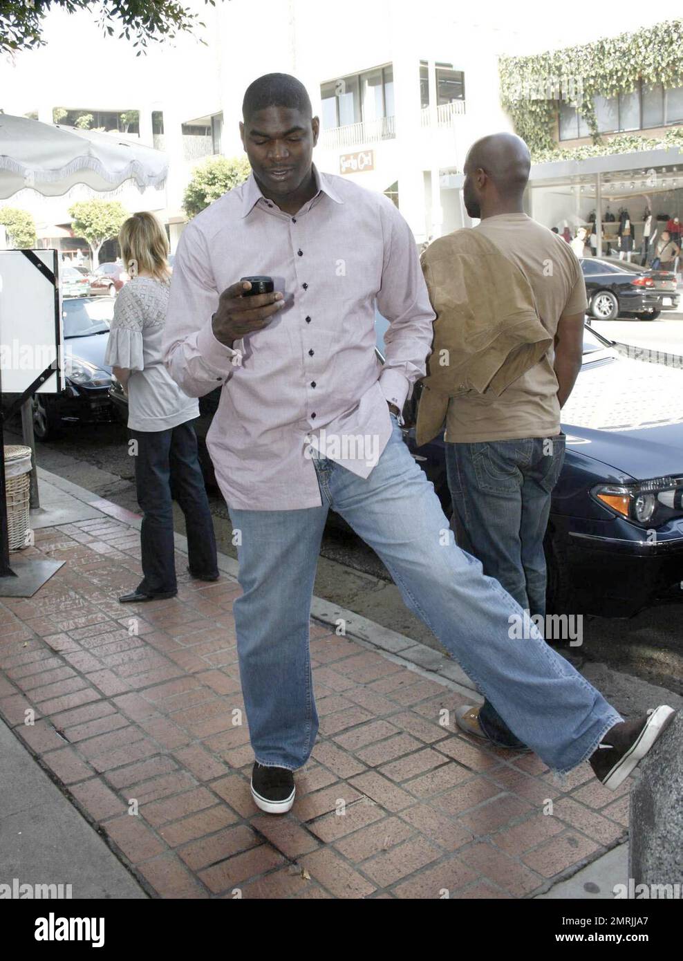 Keyshawn Johnson, a former American football player and current tv ...