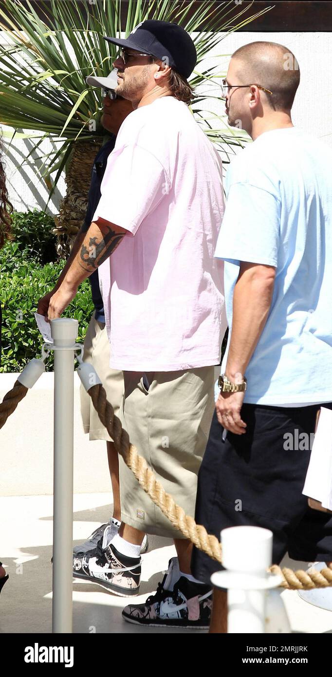 Kevin Federline comes out to support record producer and rapper Apl.de ...