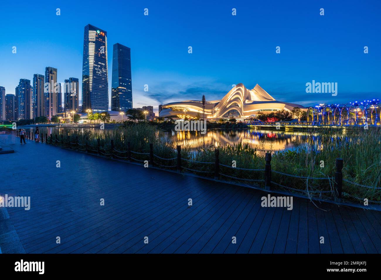 View of changsha city Stock Photo - Alamy