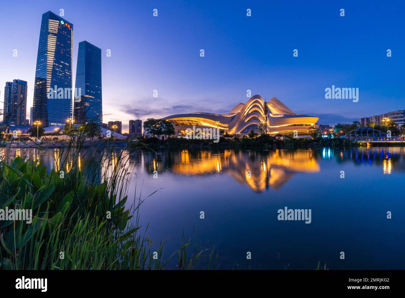View of changsha city Stock Photo - Alamy