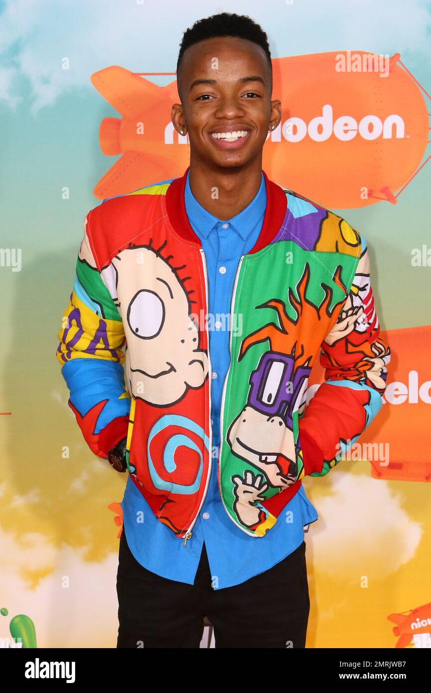 Coy Stewart arrives at Nickelodeon's Kid's Choice Awards. Los Angeles ...