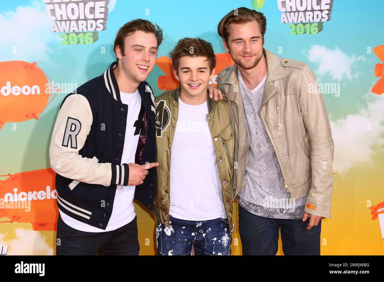 Sterling Beaumon and Jack Griffo arrives at Nickelodeon's Kid's Choice ...