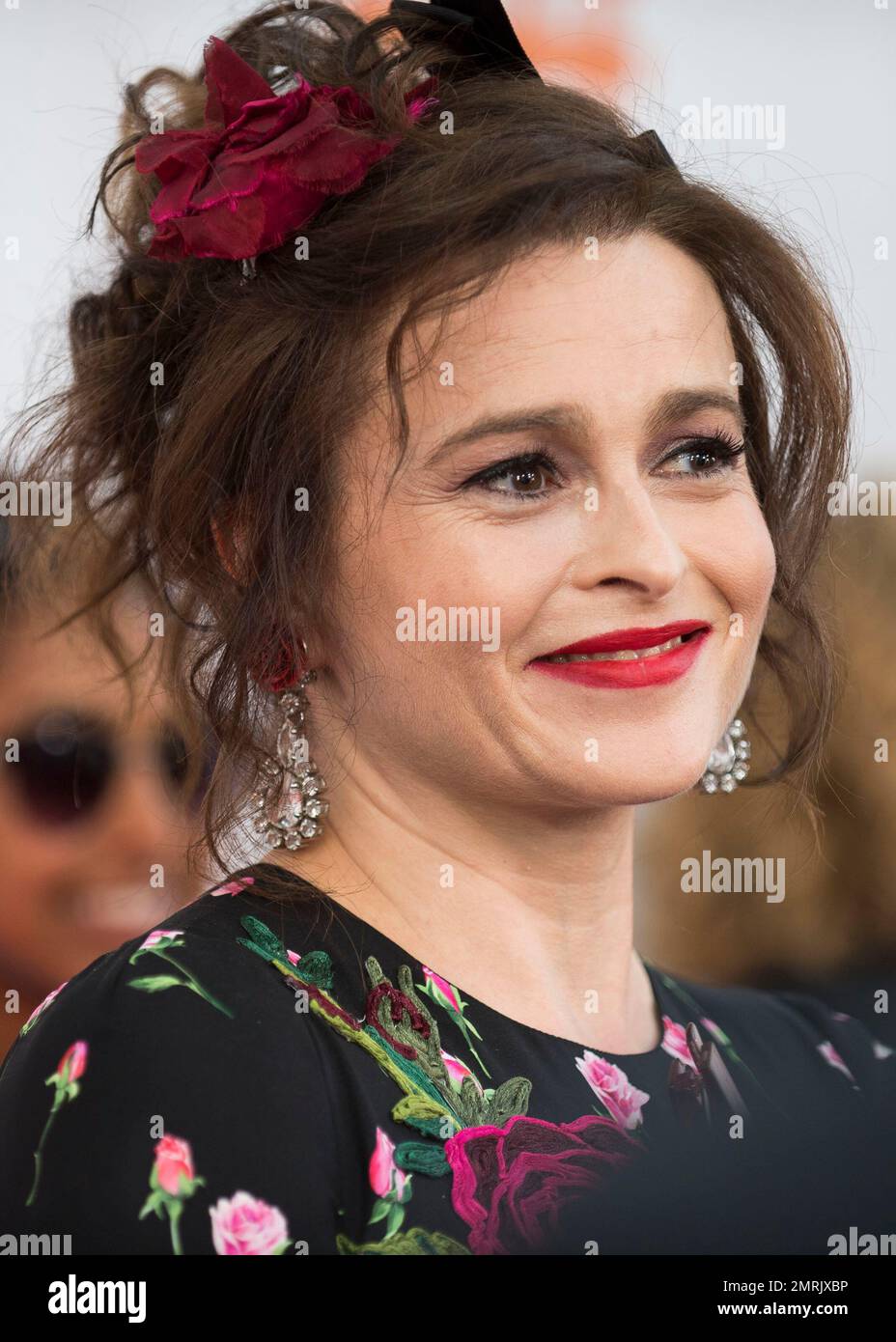 Actress Helena Bonham Carter attends the premiere for "55 Steps" on day ...