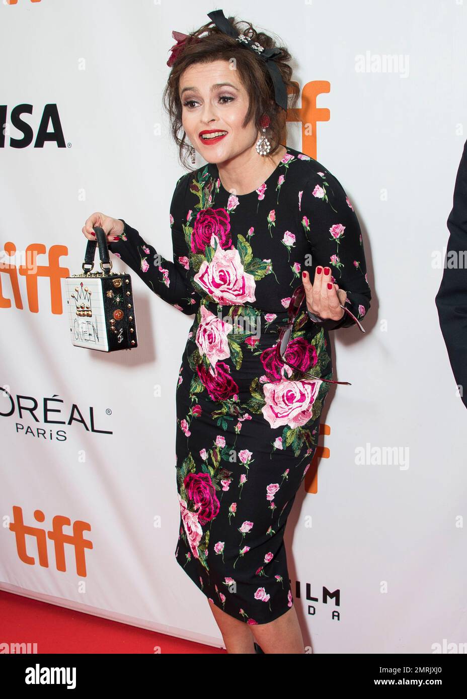 Actress Helena Bonham Carter attends the premiere for "55 Steps" on day ...