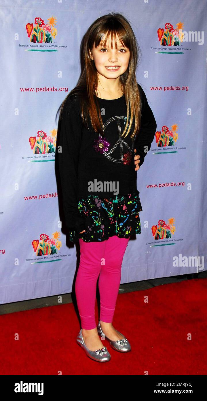 Mackenzie Aladjem at the Elizabeth Glaser Pediatric AIDS Foundation ...