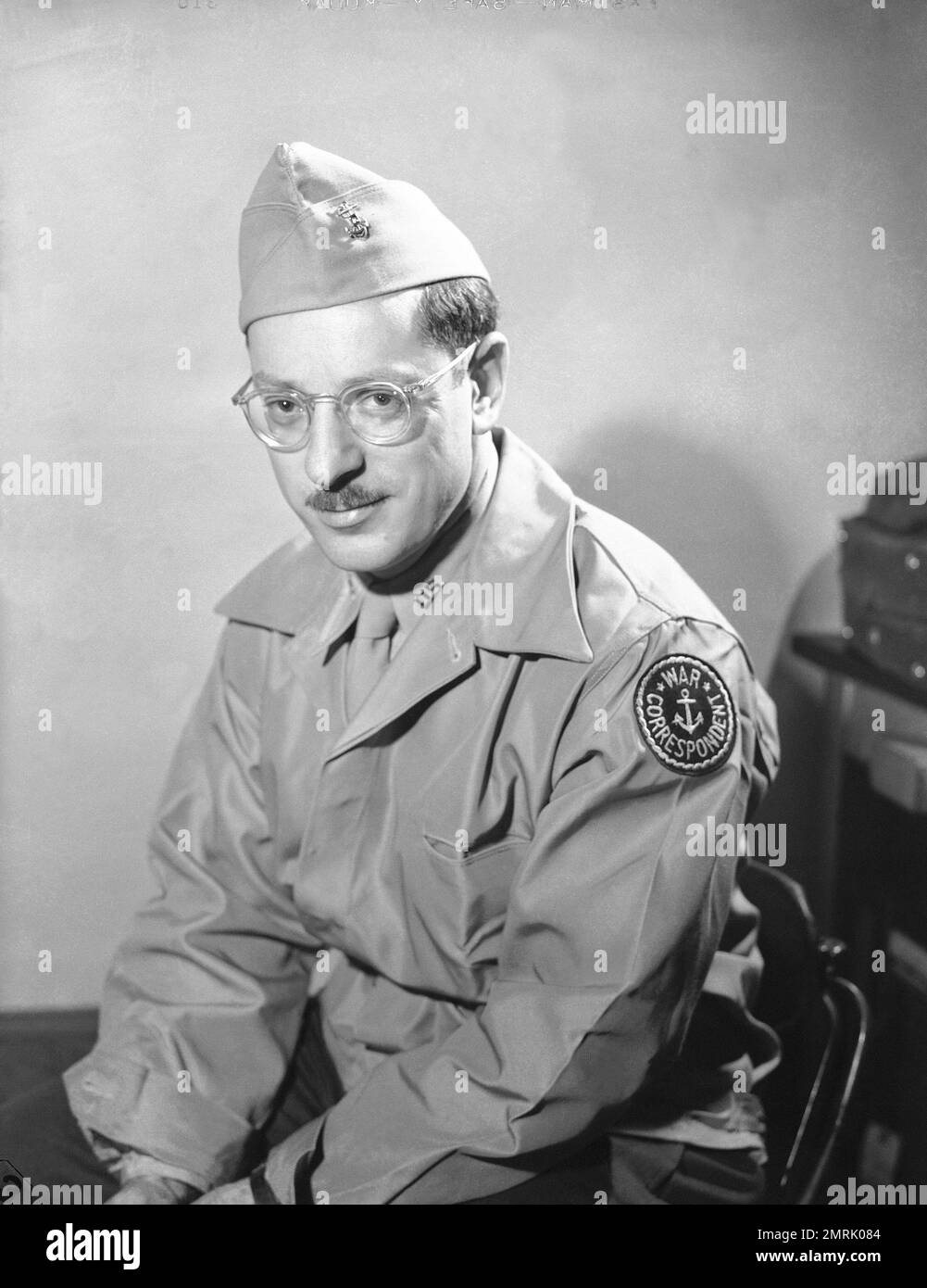 Associated Press staff photographer Joe Rosenthal is pictured in San ...