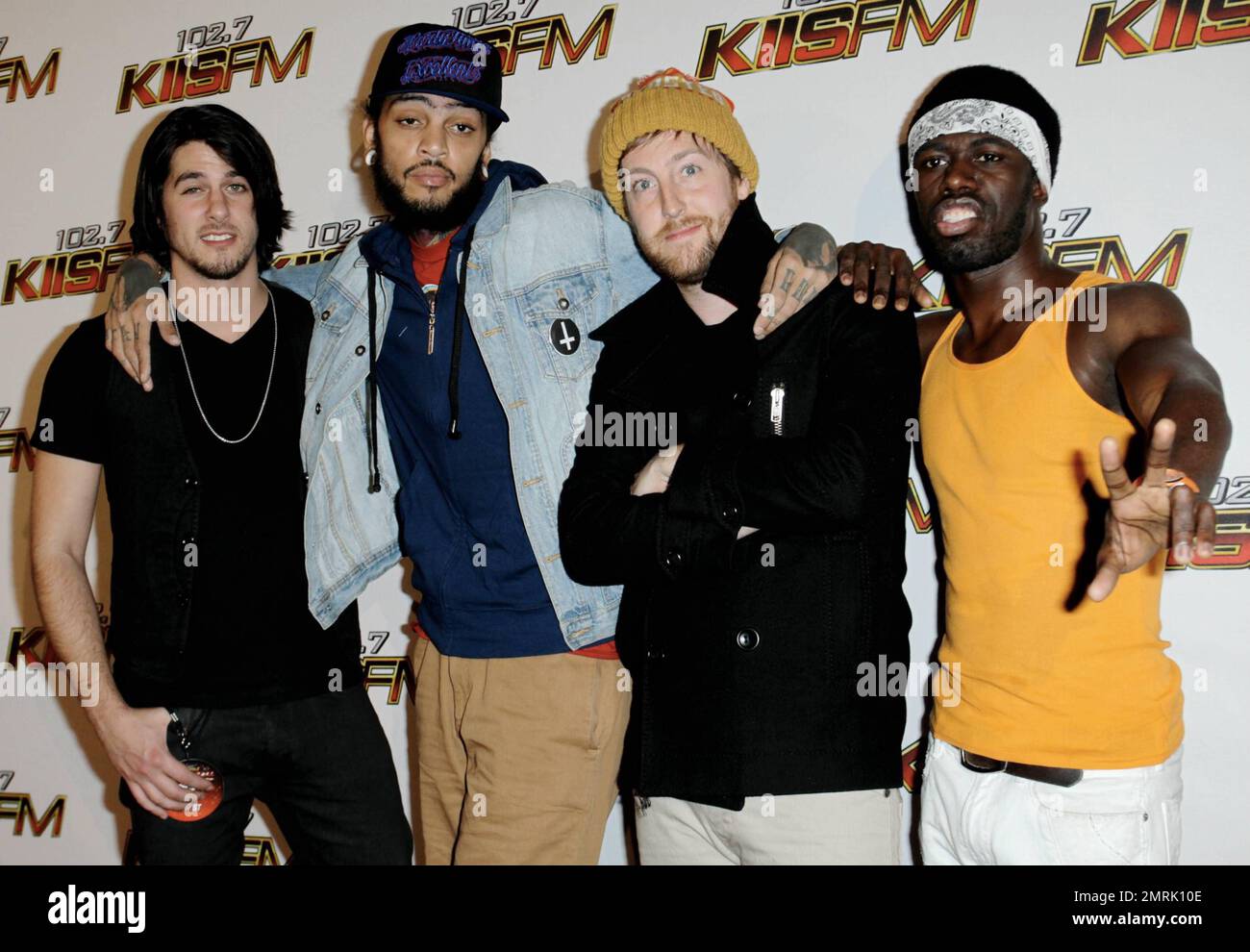 Eric Roberts, Travie McCoy, Matt McGinley and Disashi Lumumba-Kasongo ...