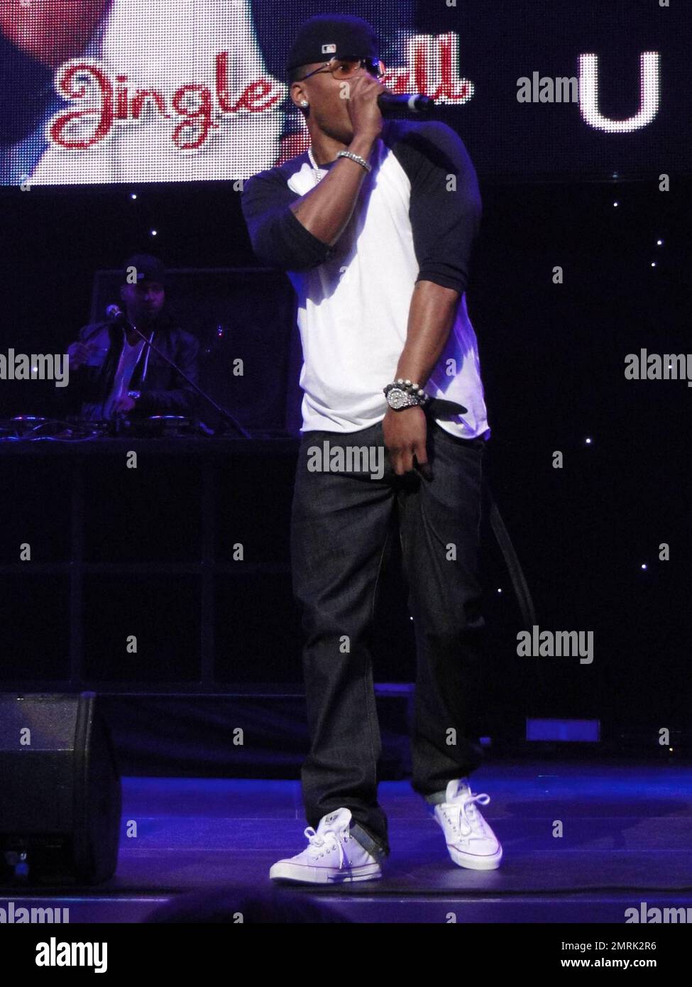 Nelly performs live during KIIS Jingle Ball 2010 held at the Nokia ...