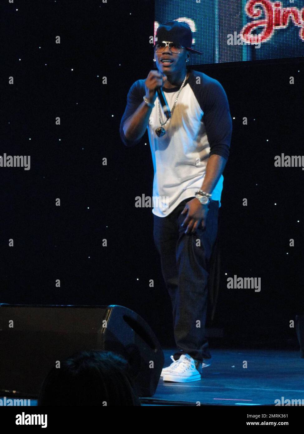 Nelly performs live during KIIS Jingle Ball 2010 held at the Nokia ...