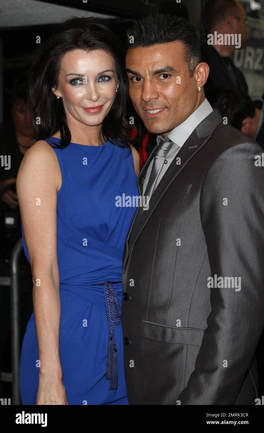 Yvette Rowland and Robin Reid at the premiere of Killer Bitch in London ...