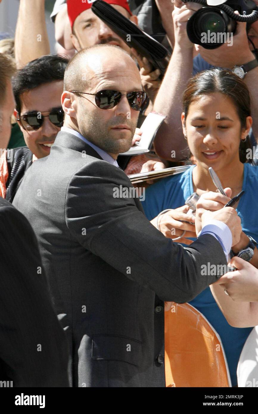 Jason Statham arrives at "Killer Elite" Premiere at the 2011 Toronto ...