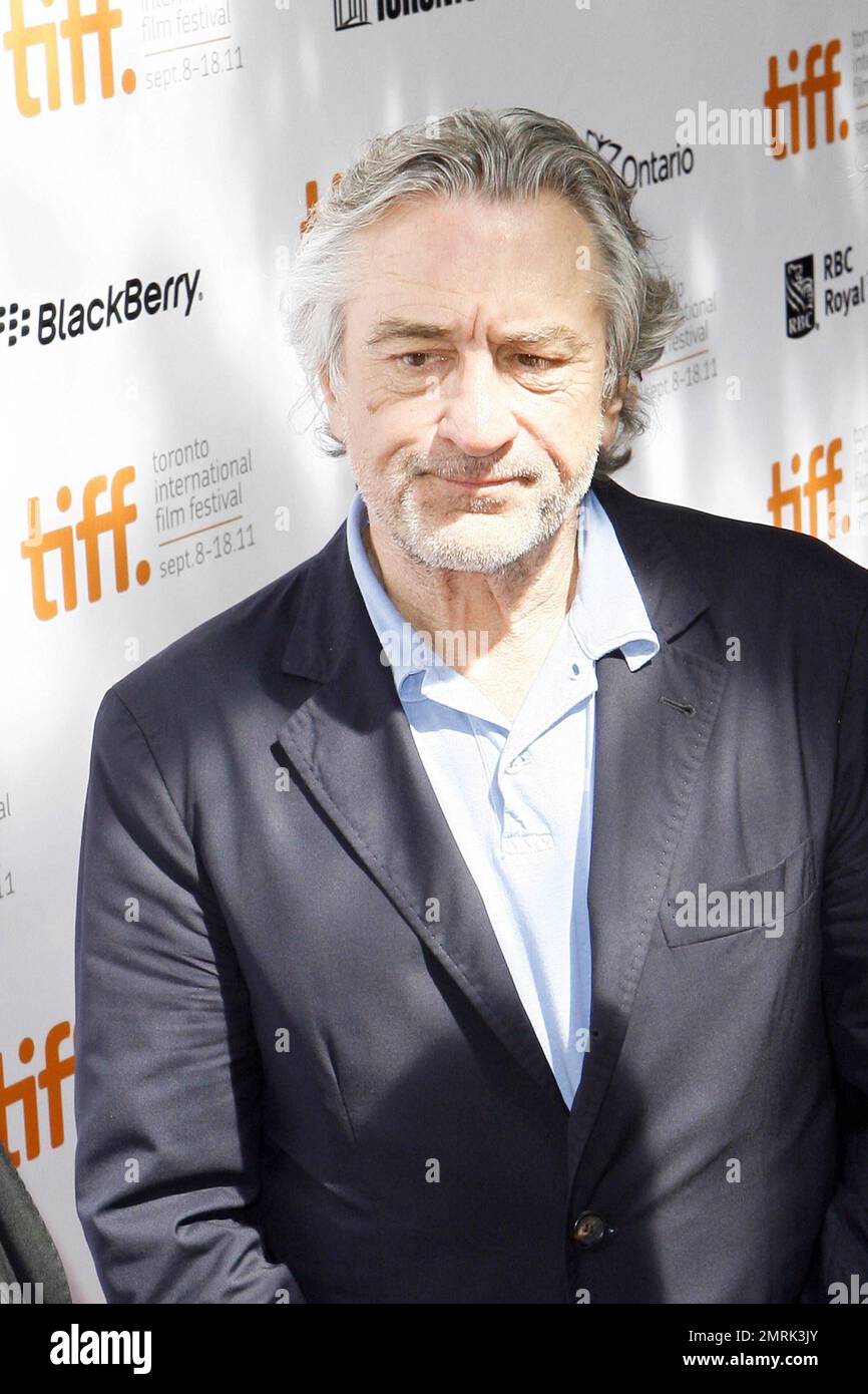 Robert De Niro arrives at "Killer Elite" Premiere at the 2011 Toronto ...