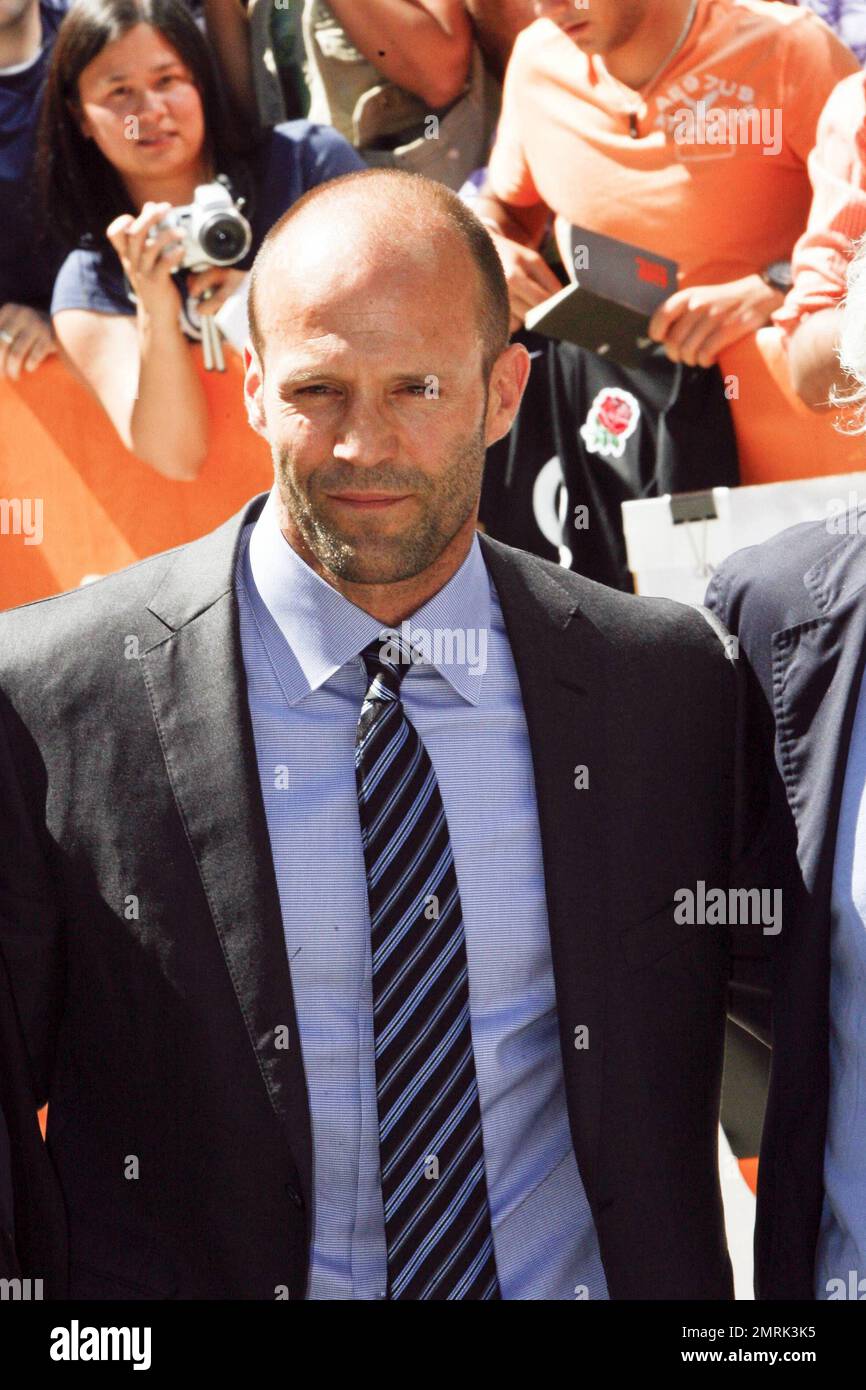 Jason Statham arrives at "Killer Elite" Premiere at the 2011 Toronto ...