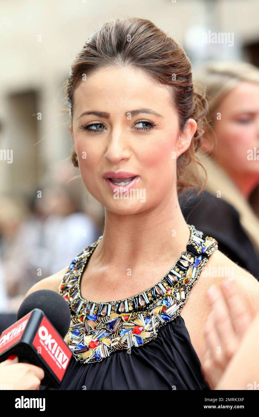 Chantelle Houghton at the London premiere of "Killers" at Odeon West ...