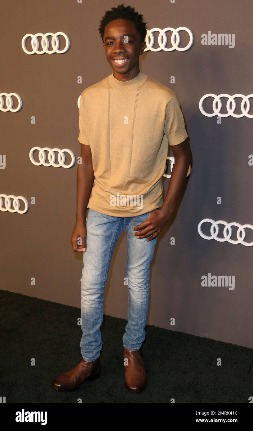 Caleb McLaughlin arrives at the 69th Primetime Emmy Awards Audi pre ...