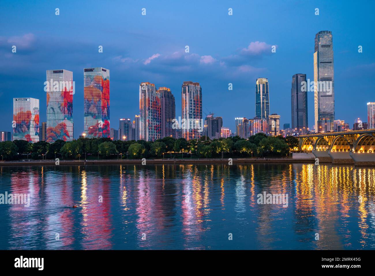View of changsha city Stock Photo - Alamy