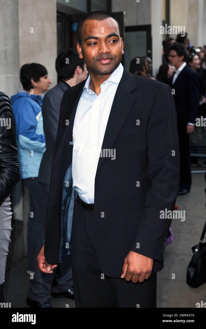 Johnson Beharry at the UK premiere of "Killing Bono" at the Apollo ...