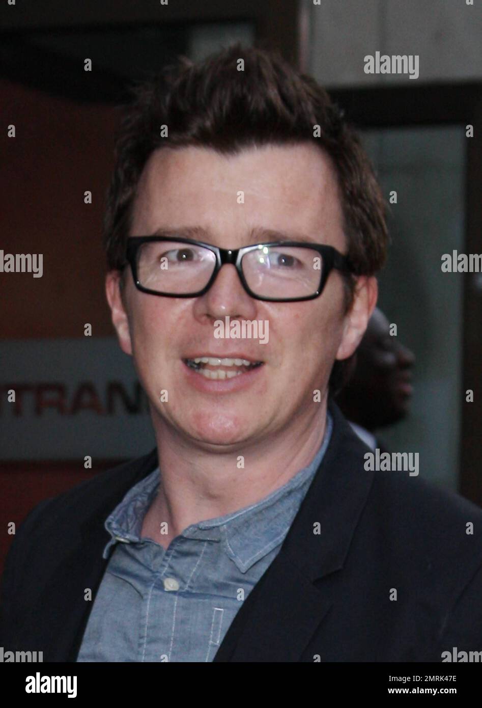 Rick Astley at the UK premiere of "Killing Bono" at the Apollo Westend ...
