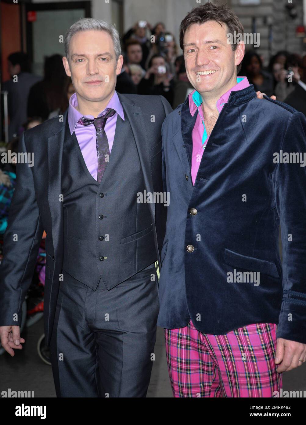 Neil and Ivan McCormick at the UK premiere of "Killing Bono" at the ...