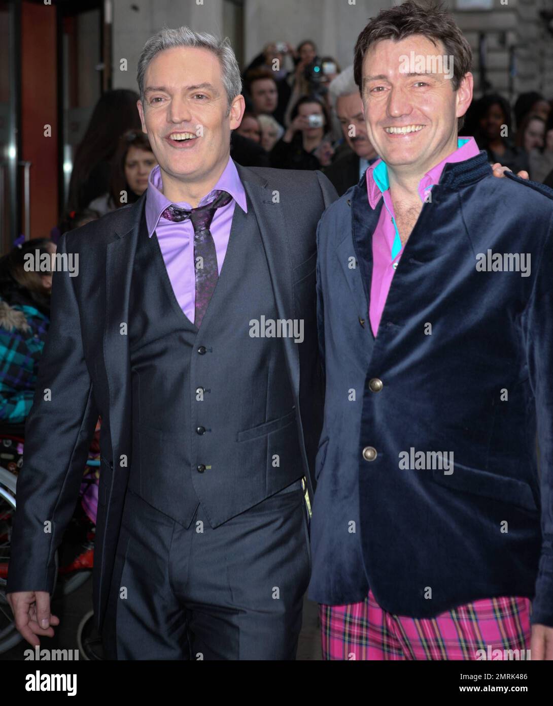 Neil and Ivan McCormick at the UK premiere of "Killing Bono" at the ...