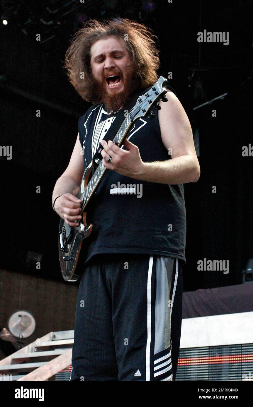 Killswitch Engage performs live at the Mayhem Festival in San Bernadino ...