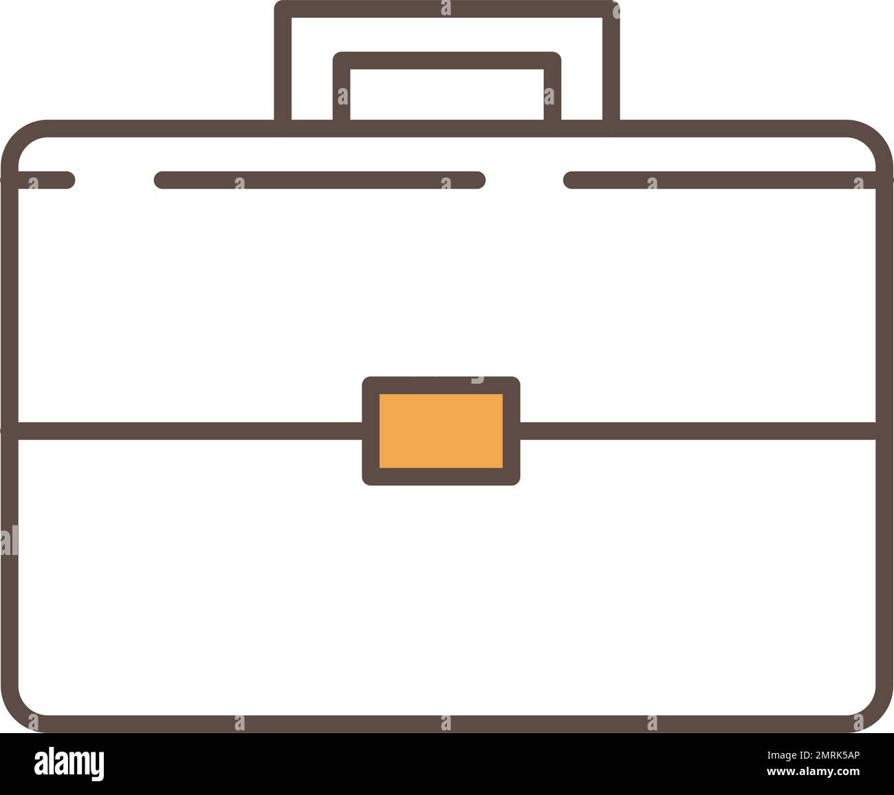 Briefcase icon. Vector suitcase. Work case, office bag or portfolio ...