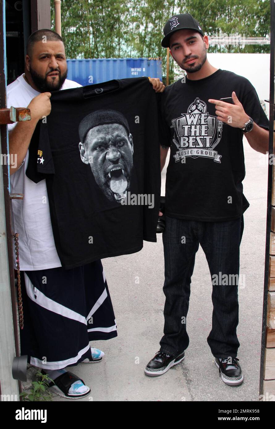 Pals at Kanye West's photo shoot show off a LeBron James vampire t ...