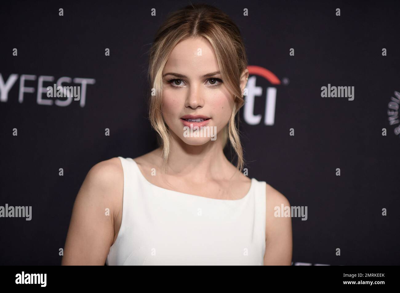 Halston Sage attends the 2017 PaleyFest Fall TV Previews "The Orville ...