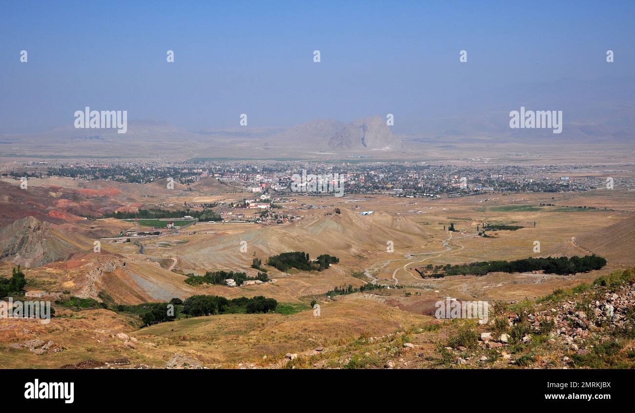 An aerial view of the town Stock Photo - Alamy