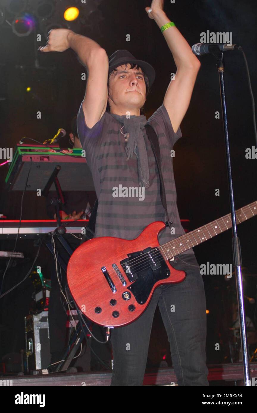 Mexican band Kinky performs at Bang Music Festival, Miami FL, 11/11/06 ...