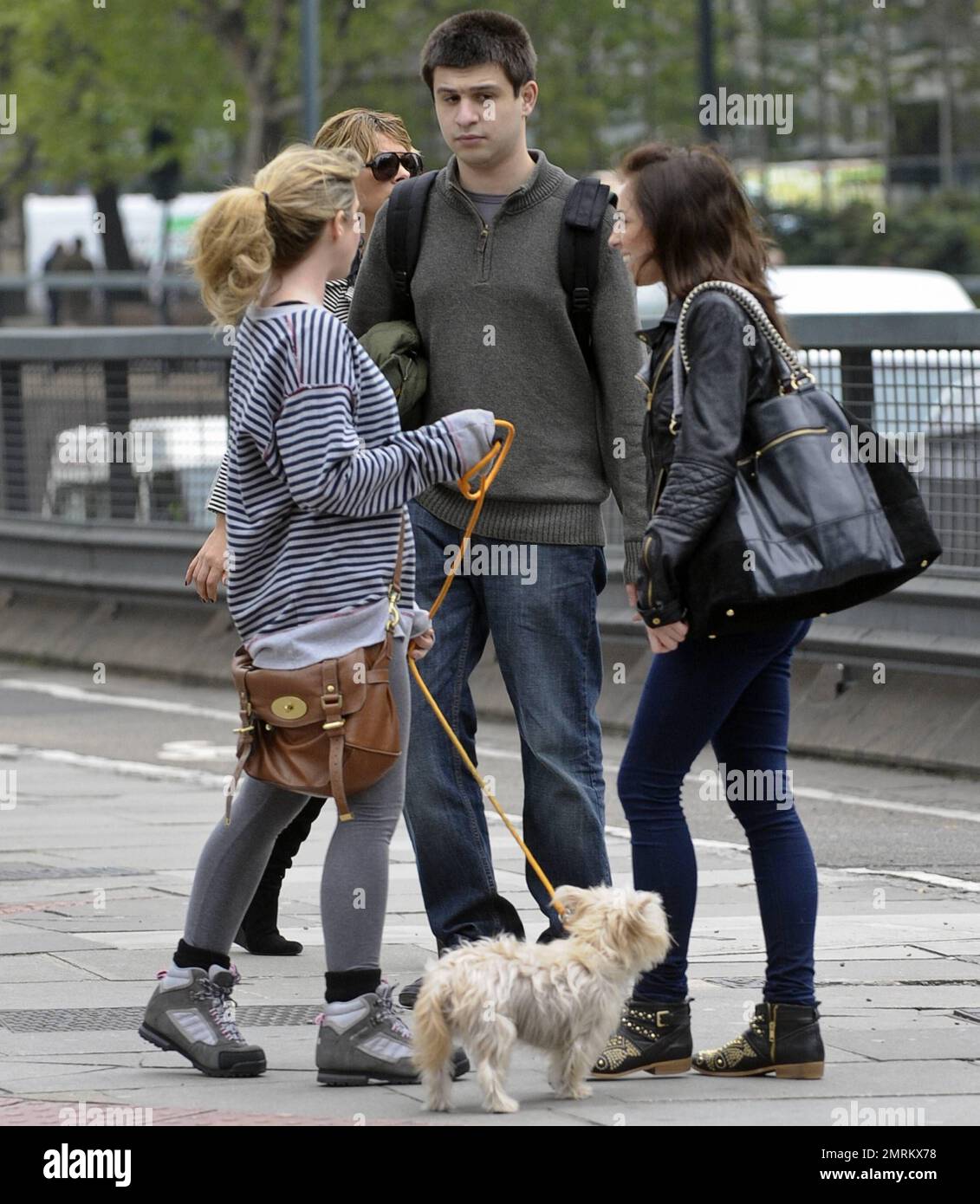 "EastEnders" stars Louisa Lytton and Brooke Kinsella walk Brooke's dog ...