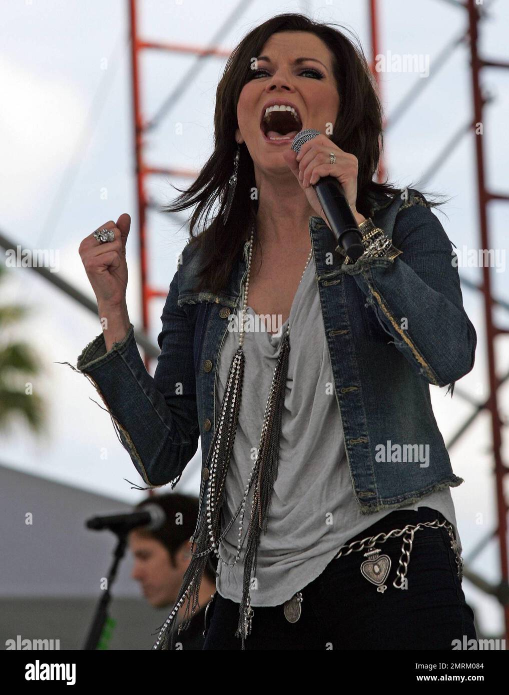 Country singer Martina McBride performs during the 2011 KISS Country 99 ...