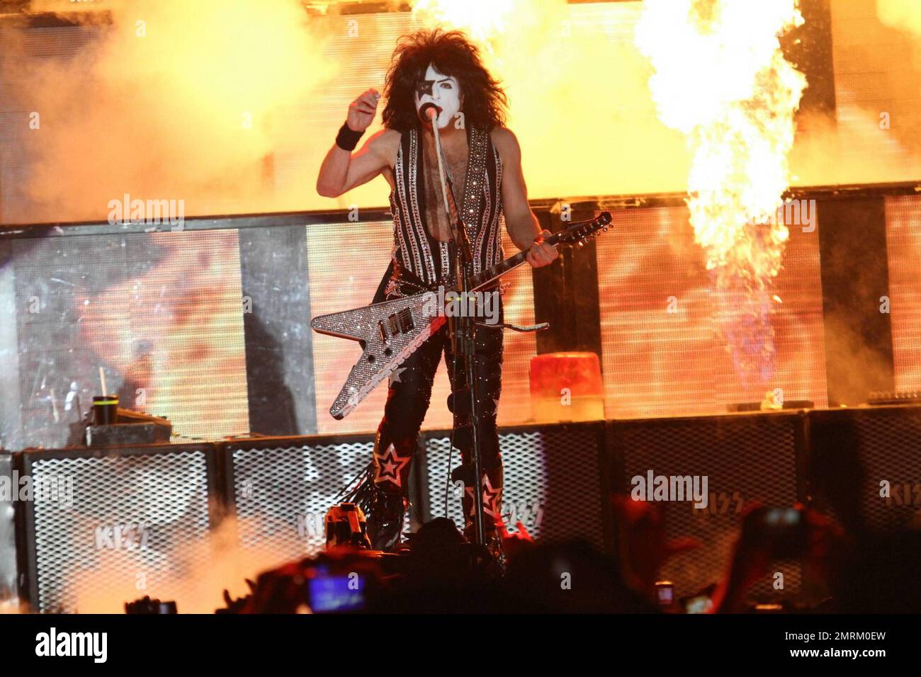 37 years after first forming the legendary rock band KISS goes all out ...