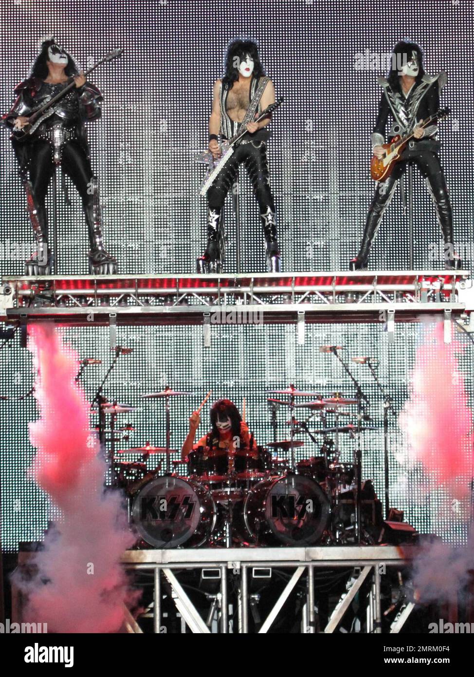 37 years after first forming the legendary rock band KISS goes all out ...