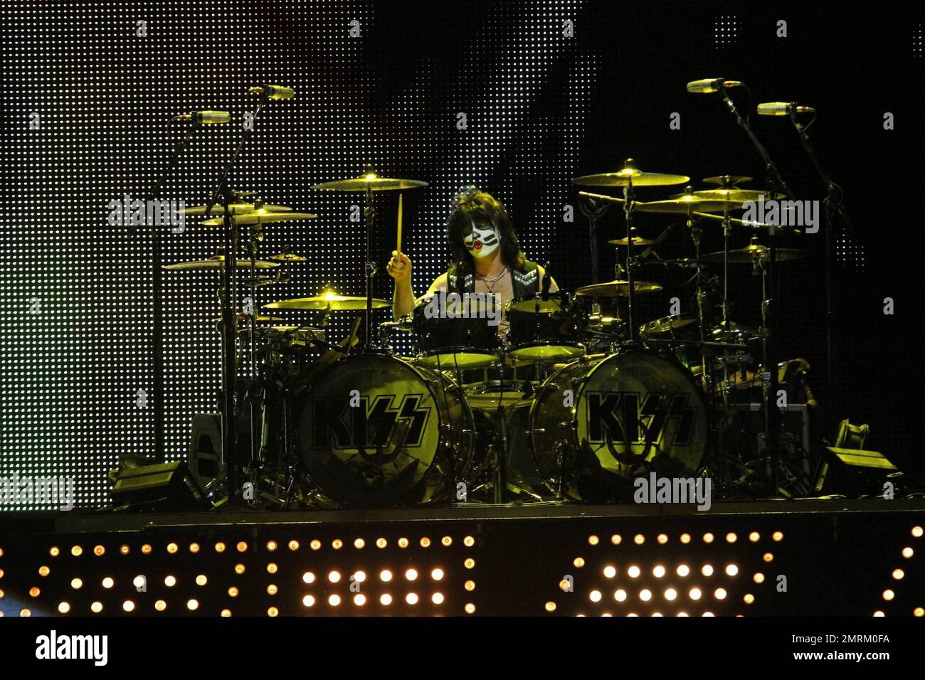 37 years after first forming the legendary rock band KISS goes all out ...