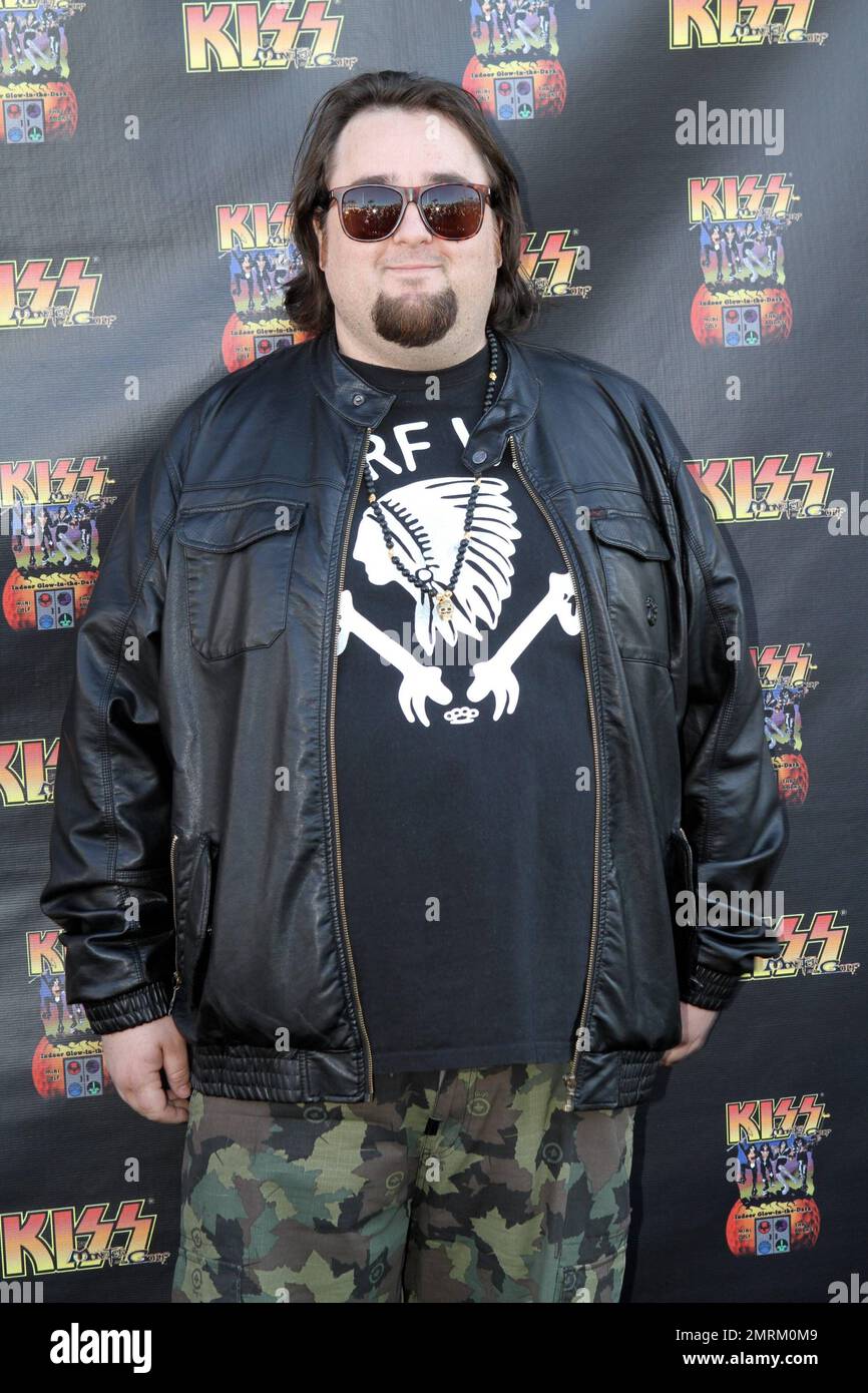 Austin Russell attends the KISS by Monster Mini Golf grand opening in ...