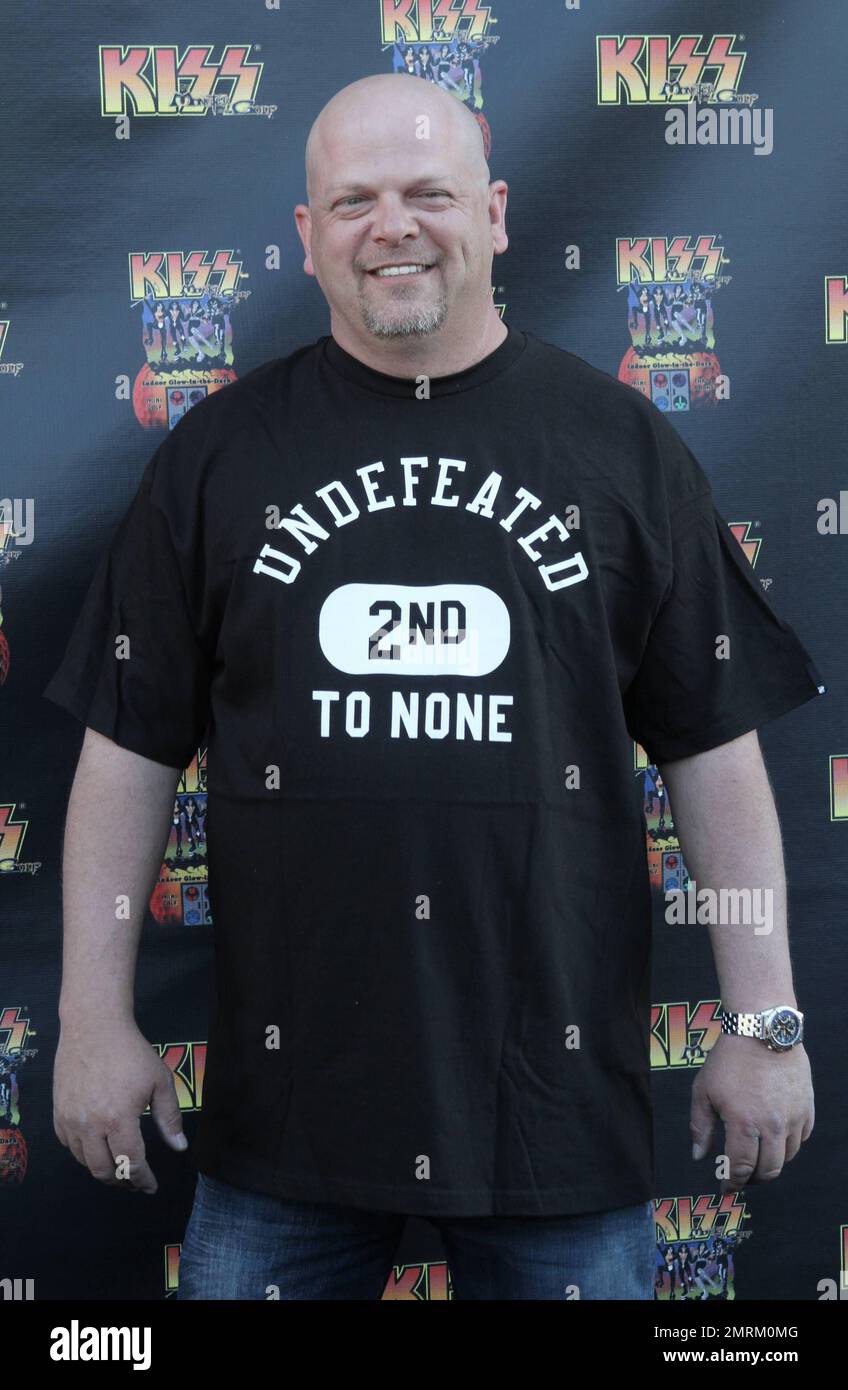 Rick Harrison of 'Pawn Stars' attends the KISS by Monster Mini Golf ...