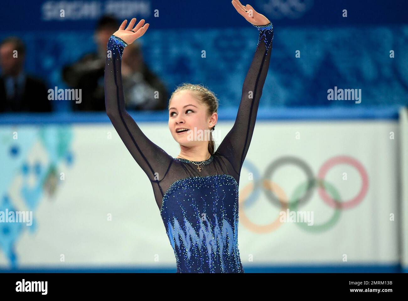 FILE - In this Feb. 8, 2014, file photo, Yulia Lipnitskaya, of Russia ...