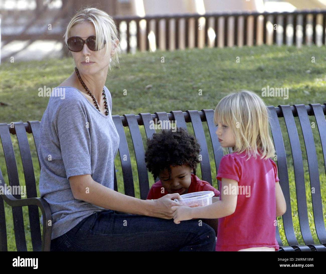 Supermodel Heidi Klum And Husband And Singer Seal Spend Quality Time