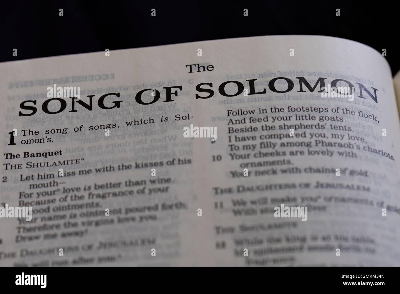 Song of solomon hi-res stock photography and images - Alamy